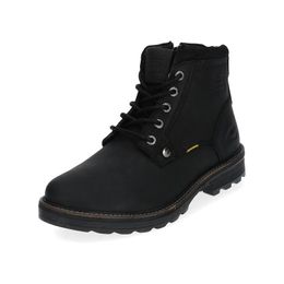 Camel Active Schnürstiefelette »Stiefelette Leder« Schwarz 47 47 Verschluss: Schnürung