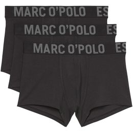Marc O'Polo MARC O'POLO Trunk »Essentials« 3er Pack, mit Logo-Bund black XL XL Herren-Boxershort im Mehrfachpack von Marc O'Polo