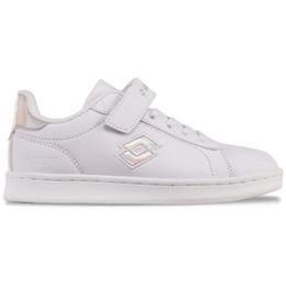 Lotto Sneaker - in kinderfußgerechter Passform WHITE-MULTI 31 31 Mädchen Retrosneaker von Lotto