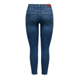 Only Skinny-fit-Jeans »ONLBLUSH MID SK ANK RW DNM TAI264« Dark Medium Blue Denim XL (42) - Länge 30 Länge 30 XL (42) Knöchellange Jeans von Only