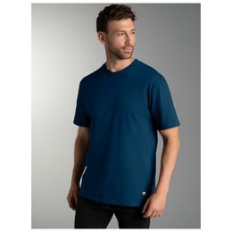 TRIGEMA T-Shirt »Heavy T-Shirt aus 100% recycelter Baumwolle« 1 Stk. tlg. night-blue S S Klassischer Schnitt
