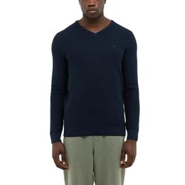 Mustang Cardigan &raquo;Herren Style Elko&laquo; navy 3XL 3XL Schmaler Schnitt