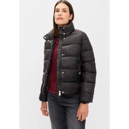 Fuchs & Schmitt FUCHS SCHMITT Steppjacke »Steppjacke« ohne Kapuze mit Eingrifftaschen an der Seite schwarz 42 42 Jacke aus leicht gläzendem Material von Fuchs Schmitt