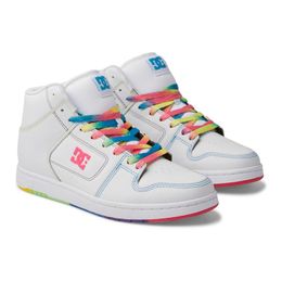 DC Shoes Sneaker »Manteca 4 Hi« White/Rainbow 9(40,5) 9(40,5) Material: Leder-, Nubukleder-, Wildleder-...
