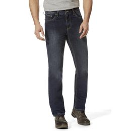 HERO by John Medoox 5-Pocket-Jeans »Denver Denim Regular Straight Rigid« Straight Fit Casual Clean Wash Denim Jeans für Herren deep blue 42 - Länge...
