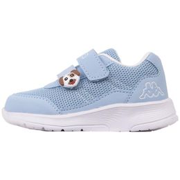 Kappa Klettschuh - besonders kindgerecht: mit niedlichen Tierapplikationen ice-white 20 20 Leichter Kinder Sneaker von Kappa