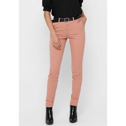 Only Chinohose »ONLPARIS REG CHINO PANT« gepflegte Hose mit schmaler Beinform Rose Dawn 32XXS - Länge 30 Länge 30 32XXS Schmal geschnittene Hose...