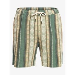 Quiksilver Shorts »Taxer Jacquard« Sea Pine Vertical Jacq S S Stoff: BaumwollStoff [205 g/m2]