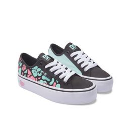 DC Shoes Sneaker »Manual Platform« Black/Crazy Pink/Turquoise 7,5(38,5) 7,5(38,5) Obermaterial: Wildleder- oder...