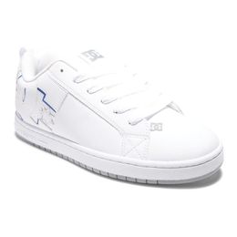 DC Shoes Sneaker »Court Graffik« White/Royal/Grey 6(38) 6(38) Leder-, Nubuk- oder Wildleder-Obermaterial