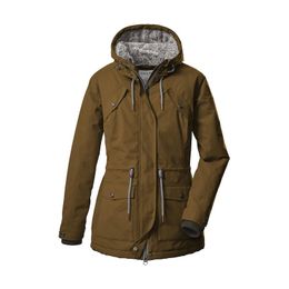 G.I.G.A. by Killtec G.I.G.A. DX BY KILLTEC Parka »GW 8 WMN PRK« Wasserdichter Parka mit verstellbarer Kapuze und Taillenweite hellbraun 46 46 Warmer Funktionsparka mit...