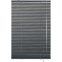 Gardinia Jalousie &raquo;Aluminium-Jalousie 25 mm&laquo; mit Bohren freih&auml;ngend Jalousieb&auml;nder farblich passend schieferfarben 175 cm