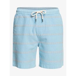 Quiksilver Shorts »Taxer Jacquard« Airyblue Jacq Horizontal XL XL Stoff: BaumwollStoff [205 g/m2]