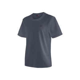 Maier Sports Funktionsshirt »Walter« Herren T-Shirt, rundhals pique Outdoorshirt, schnelltrocknend grau XL XL Funktionales T-Shirt mit Rundhals für...