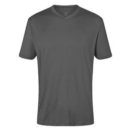 DEPROC Active Funktionsshirt &raquo;NAKIN MEN II&laquo; Funktionsshirt mit V-Ausschnitt schwarz M M Schnelltrocknendes atmungsaktives 4-Wege-Stretch, UV-Schutz