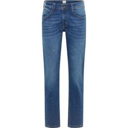 Mustang Bootcut-Jeans »Herren Style Oregon Boot« 502 mittelblau 34 - Länge 34 Länge 34 34 Jeans mit niedrigem Bund, schmalem Schnitt und leicht...