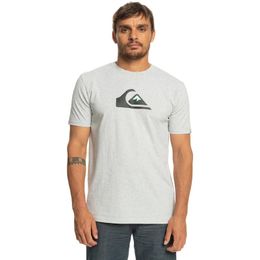Quiksilver T-Shirt »Comp Logo« Athletic Heather S S Stoff: leichter Baumwoll-Jersey [160 g/m2]
