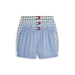Tommy Hilfiger Underwear Webboxer »3P WOVEN BOXER PRINT« 3 Stk. tlg., mit Print Brk Blu/Fmy Oc Stri/Mni Trtn L (52) L (52) 3er Pack Boxershorts von...