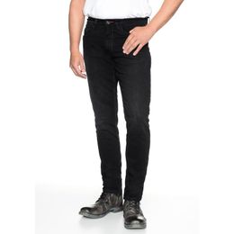 HERO by John Medoox 5-Pocket-Jeans »Portland Denim Slim Straight Stretch« Straight Fit Casual Clean Wash Denim Jeans für Herren black used 31 -...