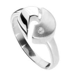 OSTSEE-SCHMUCK Fingerring »Ring Rica Ring Rica« 60 (19,1) Moderner Ring aus Sterlingsilber