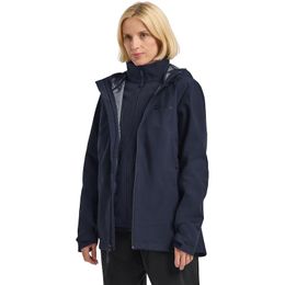 Jack Wolfskin 3-in-1-Funktionsjacke »MOONRISE 3IN1 JKT W« mit Kapuze night-blue M (38/40) M (38/40) 3-in-1-Jacke