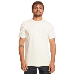 Quiksilver T-Shirt »Essentials« Antique White M M Stoff: Reiner BaumwollStoff [190 g / m2]