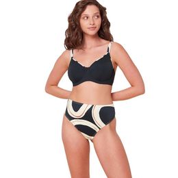 Triumph Bügel-Bikini-Top »Summer Allure W sd 01« Minimizer - verkleinert die Brust optisch um eine Cup-Größe BLACK 48 - Cup D Cup D 48...