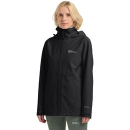 Jack Wolfskin Funktionsjacke &raquo;TRAILTIME 2L JKT W&laquo; mit Kapuze black XXL (48) XXL (48) Schlichte, vielseitige Au&szlig;enjacke