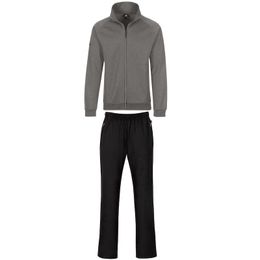 TRIGEMA Jogginganzug »Jogginganzug« 1 Stk. tlg. taupe-melange S S Sweat-Qualität