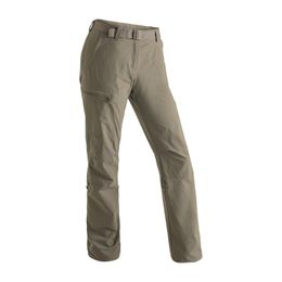 Maier Sports Funktionshose »Lulaka« Damen Wanderhose, atmungsaktive Outdoor-Hose mit Roll up Funktion dunkelbeige 40 - Normalgrößen Normalgrößen 40...