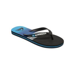 Quiksilver Sandale »Molokai Hold Down« Black/Blue/Black 14(47) 14(47) Flexibles, synthetisches, an 3 Punkten...
