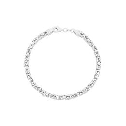 Firetti Armband &raquo;Schmuck Geschenk Silber 925 Armschmuck Armband K&ouml;nigskette&laquo; silberfarben 23 Klassisch elegante Armkette mit K&ouml;nigskettengliederung