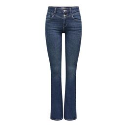 Only Bootcut-Jeans &raquo;ONLSARAH VIS BUT MID FLARED DNM BOX&laquo; Dark Blue Denim Detail:TINTED XL (42) - L&auml;nge 32 L&auml;nge 32 XL (42) Jeans von Only