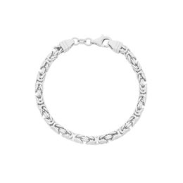 Firetti Armband »Schmuck Geschenk Silber 925 Armschmuck Armband Königskette« silberfarben 19 Klassisch elegante Armkette mit Königskettengliederung