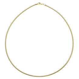 OSTSEE-SCHMUCK Halsreif »Halsreif Omega 2, 2 mm Halsreif Omega 2, 2 mm« 50cm Mit haltbarer Feingoldvergoldung