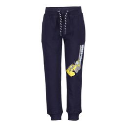 Blue Seven Sweathose »Sweathose« 590 - NACHTBLAU 104 104 Sweathose mit Bagger Druck für Jungen