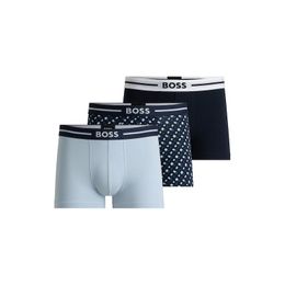 BOSS Trunk »Trunk 3P Bold Design« Packung, 3er, 3 Stk. tlg., mit Schriftzug Open Miscellaneous 960 XXL XXL 3er Pack Trunk von BOSS Underwear
