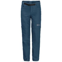 Jack Wolfskin Zip-off-Hose »ACTIVE ZIP OFF PANTS K« dark-sea 140 - Normalgrößen Normalgrößen 140 Robuste und dennoch leichte Outdoorhose