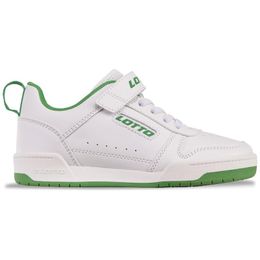 Lotto Sneaker - in kinderfu&szlig;gerechter Passform WHITE-GREEN 34 34 Sneaker von Lotto f&uuml;r Kinder