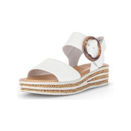 Gabor Keilsandalette »Sandalen Nappaleder« Latte 39 39 Absatzhöhe: 15 cm