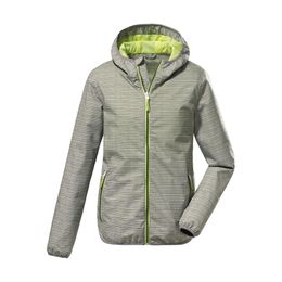 Killtec Outdoorjacke »KOS 3 WMN JCKT« Leichte, wasserdichte Damenjacke mit All Over-Print, packbar. olivgrün 36 36 superleichte Funktionsjacke mit...