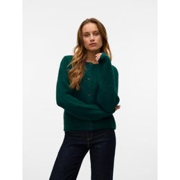 Véro Moda VERO MODA Strickjacke »VMNOVAH LS O-NECK BUTTON CARDI GA NOOS« Pine Grove M M Gestrickter Cardigan von Vero Moda