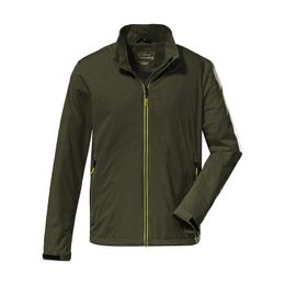 Killtec Softshelljacke &raquo;KOS 8 MN SFTSHLL JCKT&laquo; Wasserabweisende Softshelljacke mit 10.000 mm Wassers&auml;ule, packbar olivgr&uuml;n XXL XXL leichte...