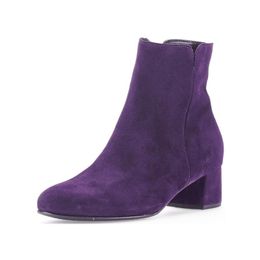 Gabor Stiefelette &raquo;Stiefelette Leder&laquo; Purple 35,5 35,5 Verschluss: Rei&szlig;verschluss