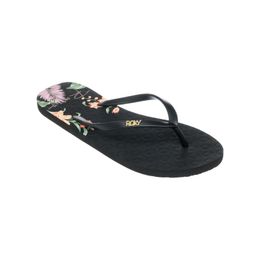 Roxy Sandale »Viva Printed« Anthracite/Black 10 (41) 10 (41) Stoff: PVC-freie Materialien