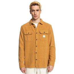 Quiksilver Langarmhemd &raquo;Kyloe&laquo; Bone Brown L - US-Gr&ouml;&szlig;en US-Gr&ouml;&szlig;en L Stoff: Baumwollk&ouml;pergewebe [300 g/m2]
