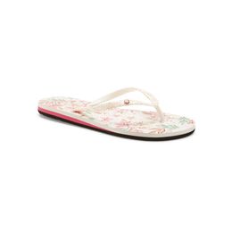 Roxy Sandale »Portofino Iii« White/Crazy Pink Print 6(36) 6(36) Stoff: PVC-freie Materialien