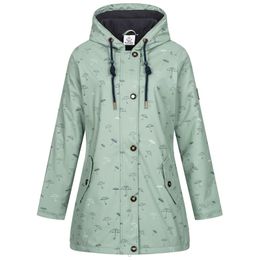 ANKERGLUT Regenjacke »Friesennerz HALIFAX UMBRELLA« auch in Großen Größen erhältlich grau 40 (M) 40 (M) Maritimer Regenmantel mit Regenschirmmotiv...
