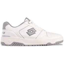 Lotto Sneaker - auch in Kindergrößen erhältlich WHITE-LT.GREY 41 41 Unisex Sneaker von Lotto im 80s Retro-Look