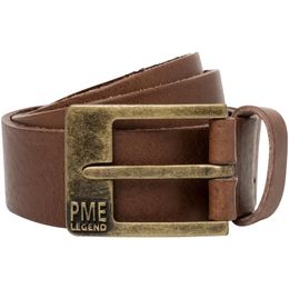 PME-Legend PME LEGEND Ledergürtel »PME FAR WEST BELT« d.brown